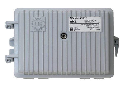 Ampli ligne c3/c3 tele alimente 41db reseaux wisi vx29h SERVIMAT