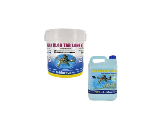 Pack mareva désinfectant longue durée reva-klor tab long 2 - 500g - top ...
