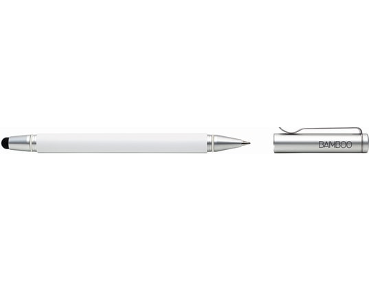 Stylet WACOM Bamboo Stylus duo blanc Pas Cher - UBALDI.com