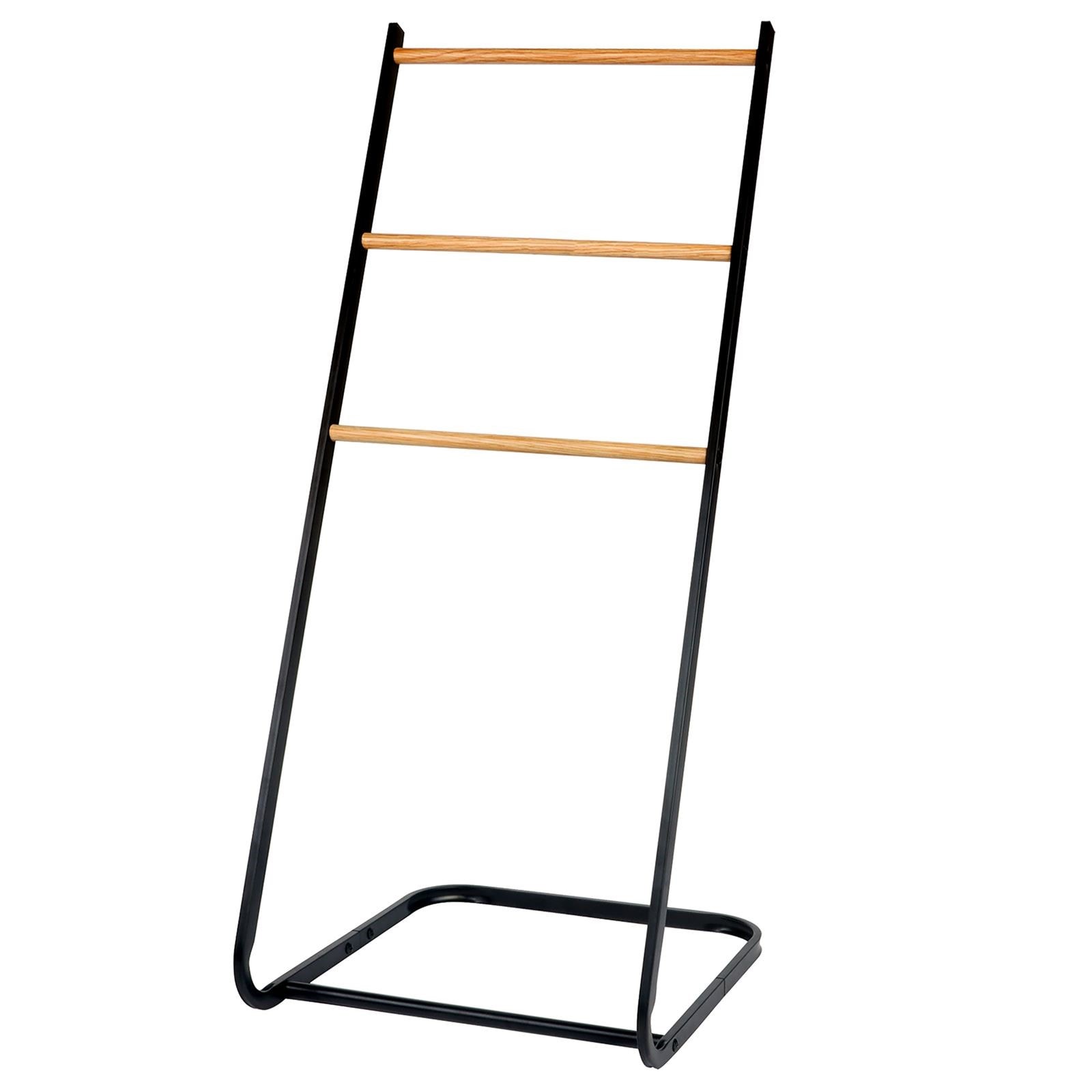 Porte-serviettes sur pied flavia échelle à 3 portants pour linge de ...