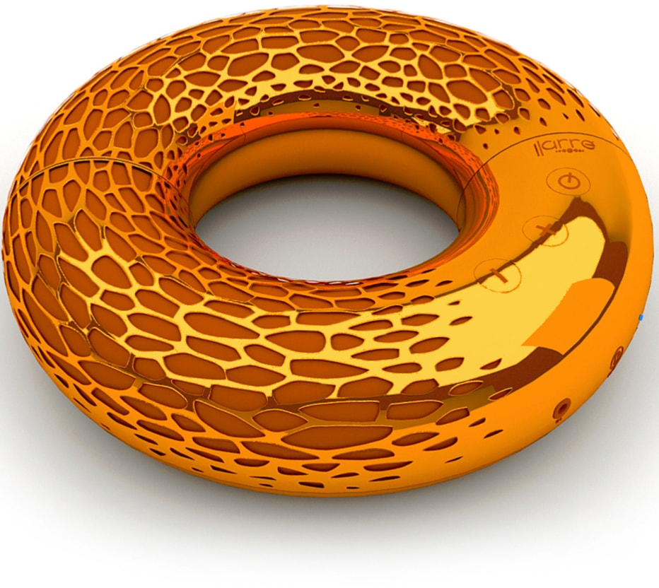 Enceinte bluetooth JARRE TECHNOLOGIES AeroTwist Orange Pas Cher - UBALDI.com