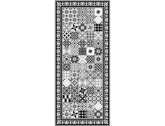 Aastory tapis 100% vinyle - motif carreaux de ciment - 49,5 x 112,5 cm ...