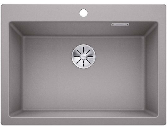 Evier à encastrer BLANCO Pleon 8 alumetallic 523045 Pas Cher - UBALDI.com