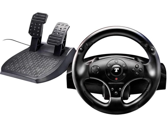 Volant PS3 THRUSTMASTER T100 Force Feedback Racing Wheel PS3 Pas Cher ...
