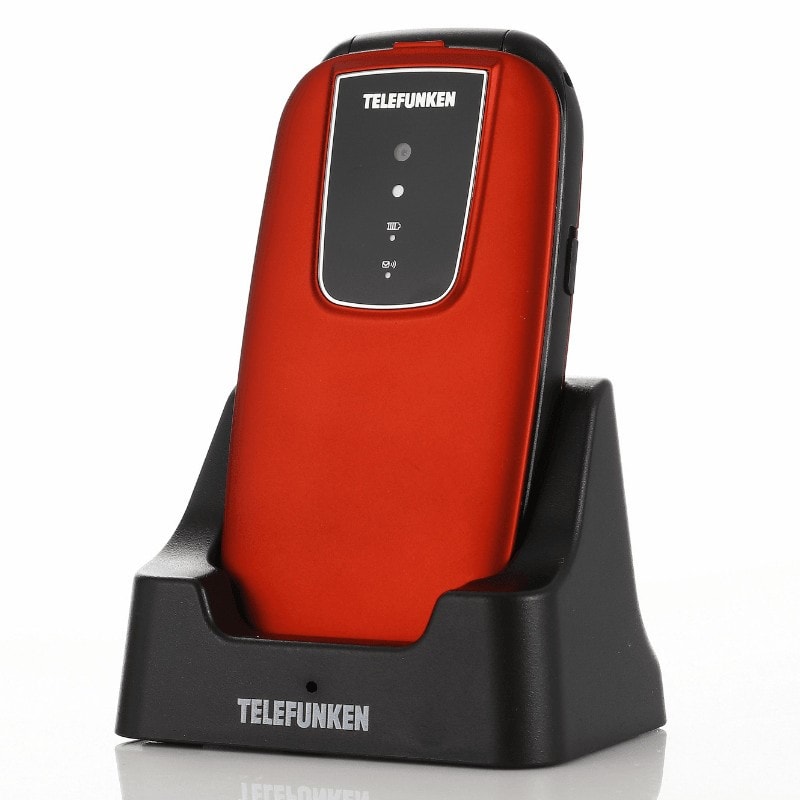Téléphone portable senior telefunken tm 320 izy rouge TELEFUNKEN