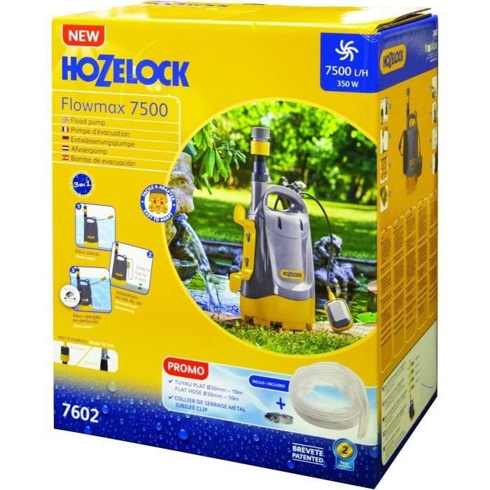 Hozelock - pompe d'évacuation - flowmax 7500 HOUSE OF TOYS