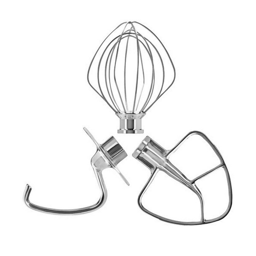 Pack 3 accessoires en inox pour robot pâtissier - 5ksm5th3pss ...