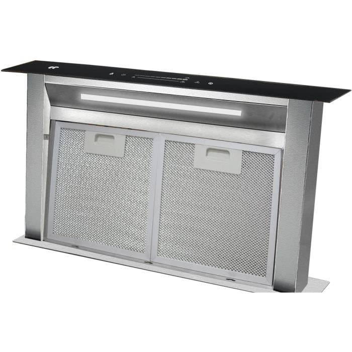 Hotte escamotable continental edison cehpt60b 60 cm - noir CONTINENTAL EDISON