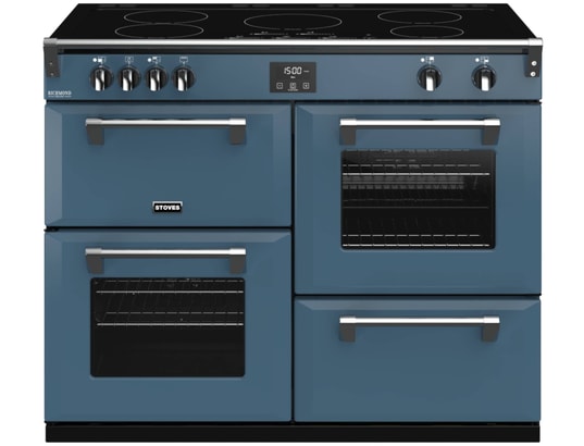 Piano de cuisson STOVES RICHMOND DELUXE 110 EI BLEU ORAGE Pas Cher ...
