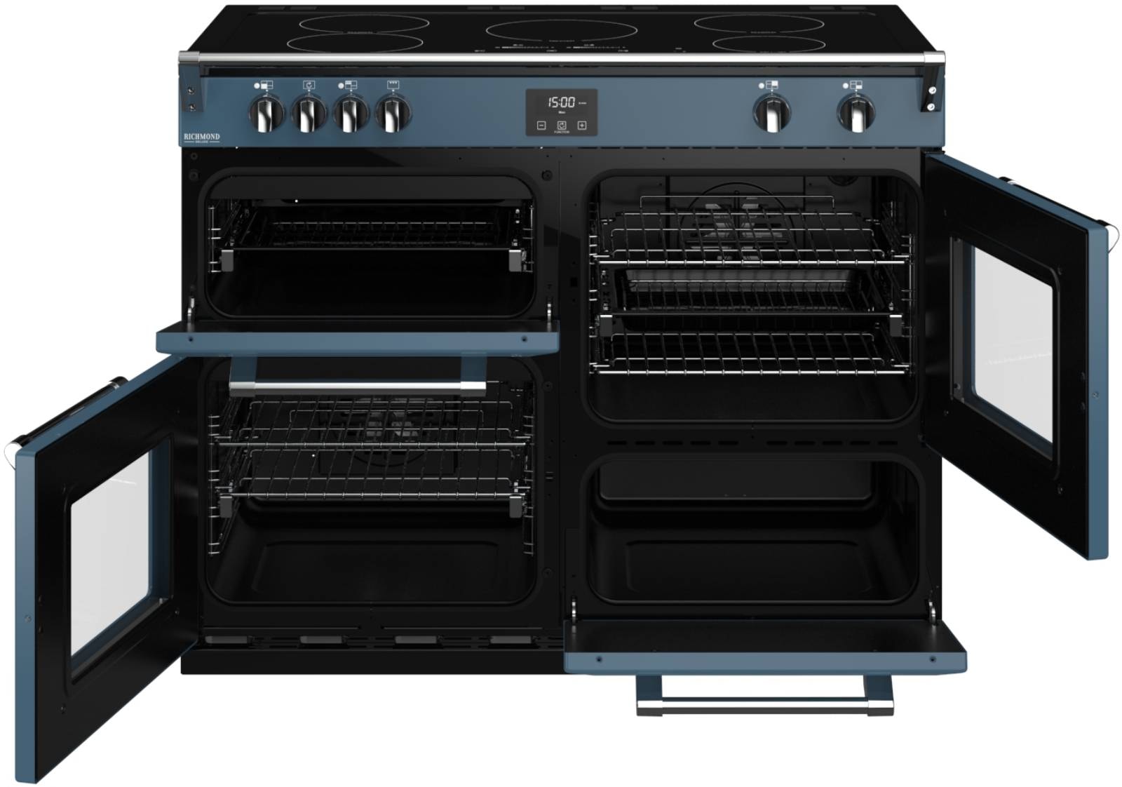 Piano de cuisson STOVES RICHMOND DELUXE 110 EI BLEU ORAGE Pas Cher ...