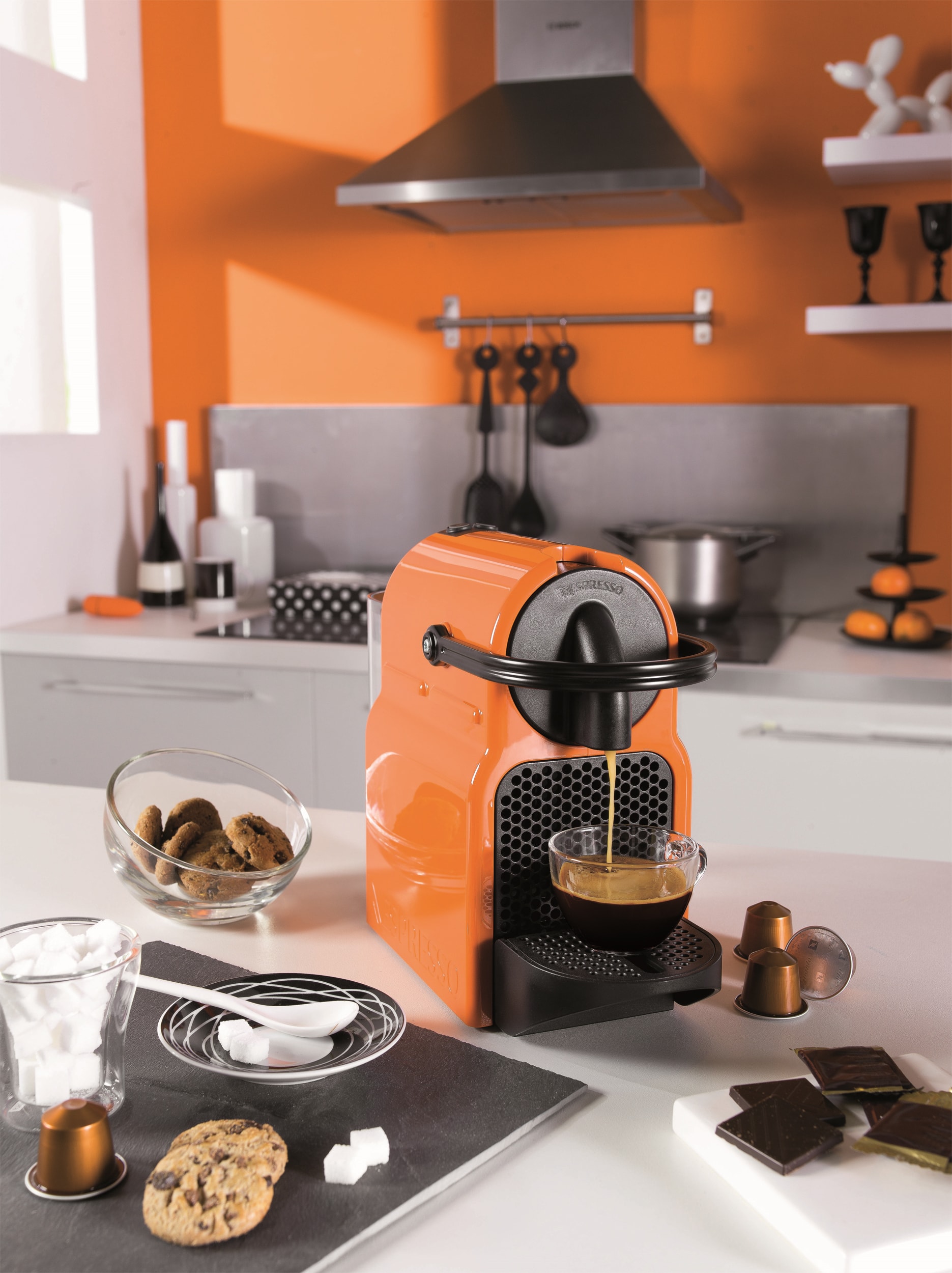 Nespresso MAGIMIX 11352 INISSIA orange Pas Cher - UBALDI.com