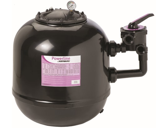Filtre à sable HAYWARD Powerline Ø600 14M3/H SIDE Pas Cher - UBALDI.com
