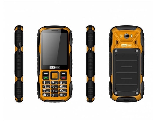 Gsm phone strong mm920 ip67 yellow MAXCOM Pas Cher - UBALDI.com
