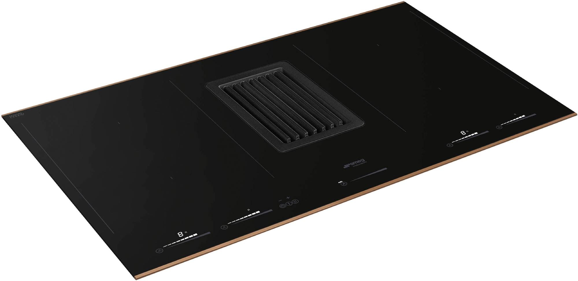 SMEG HOBD682R1 Dolce Stil Novo 80 cm, Multizone , - Plaque induction ...