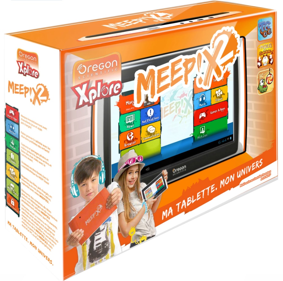OREGON SCIENTIFIC MEEP!x2 - Orange - OP0118-13 OR - Tablette tactile ...