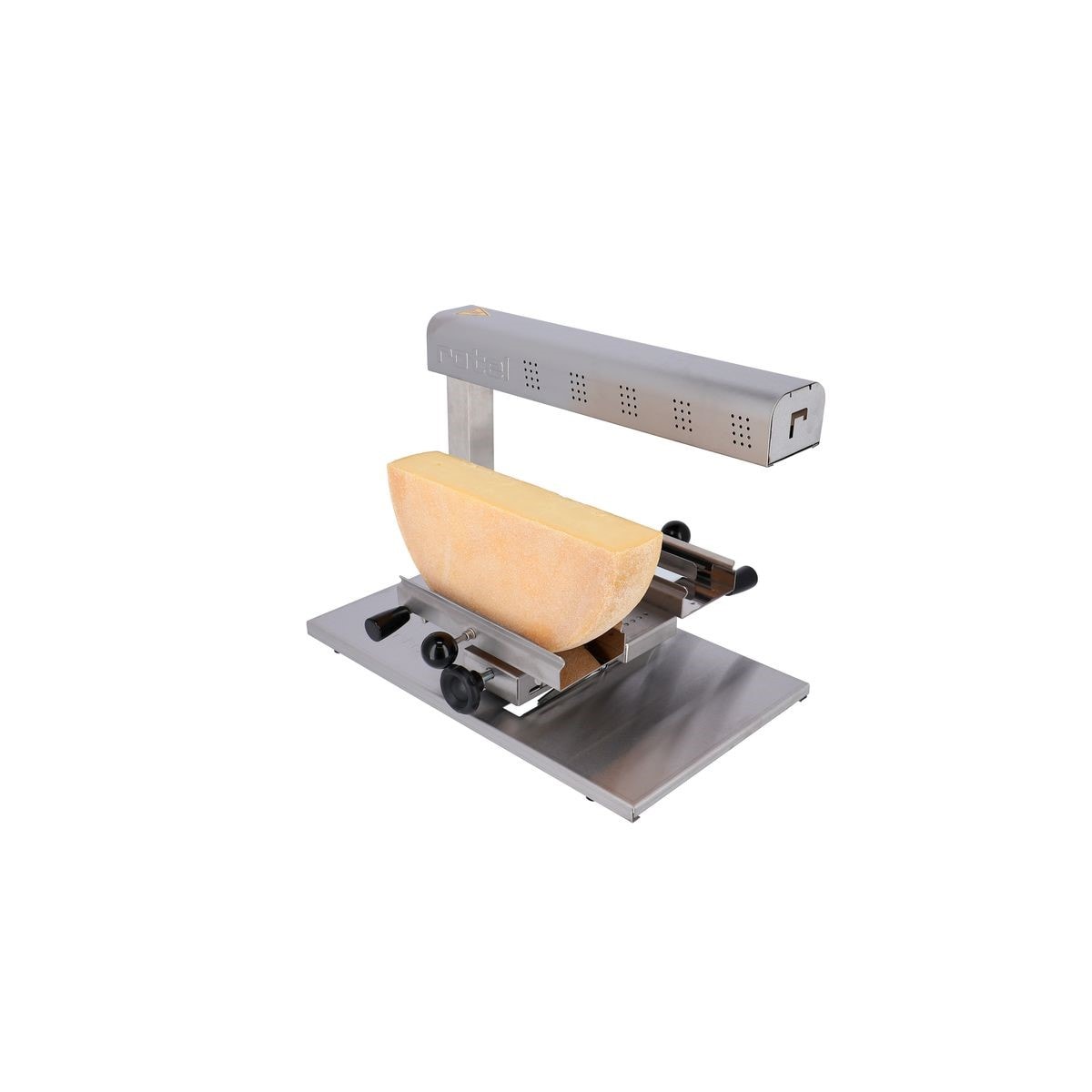 Appareil à raclette traditionnelle pour demi meule de fromage rotel ref ...