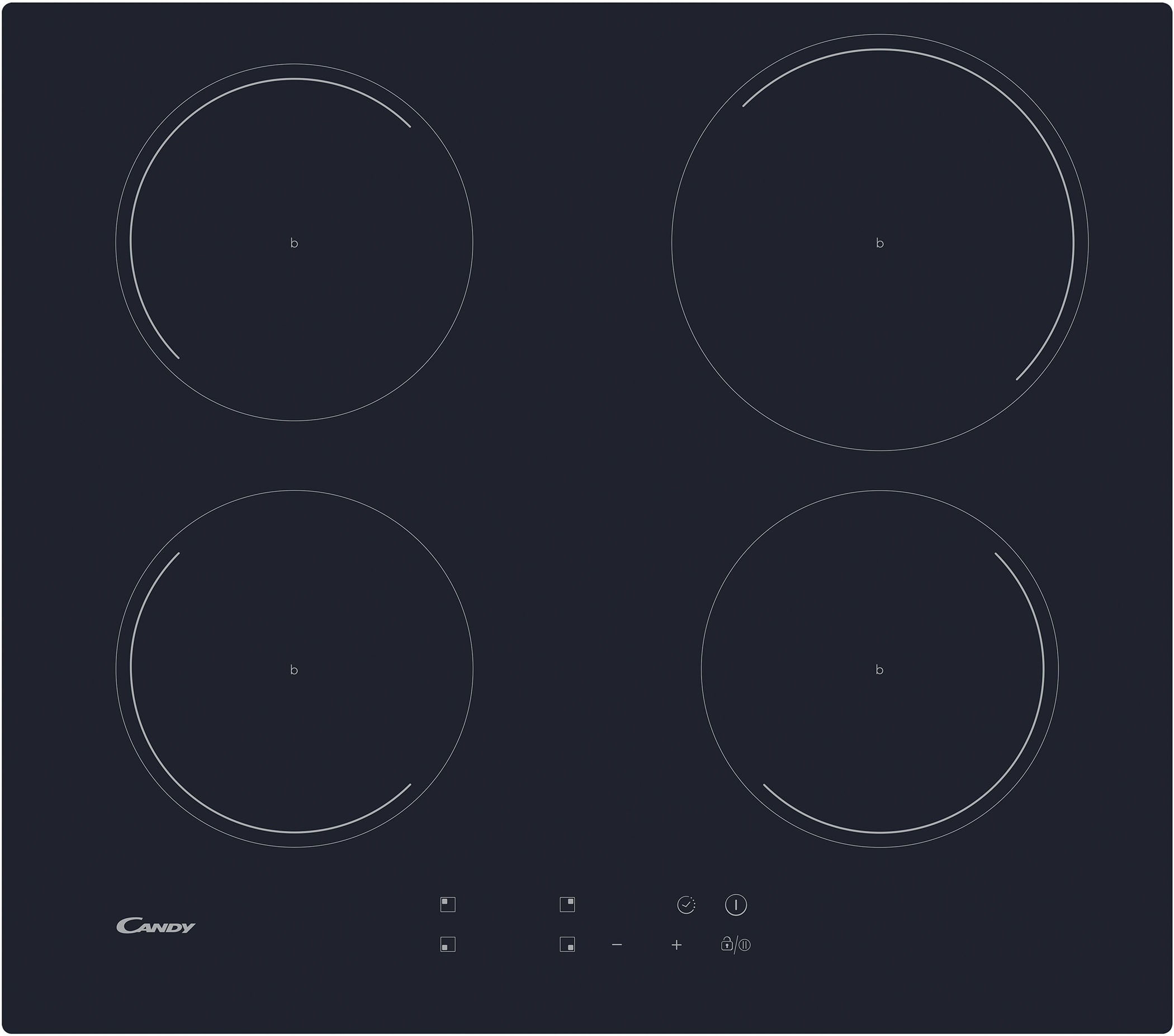 CANDY CI642C - Plaque induction Pas Cher