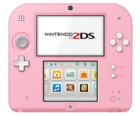 Console 2DS NINTENDO Console 2DS Rose et Blanche Pas Cher - UBALDI.com