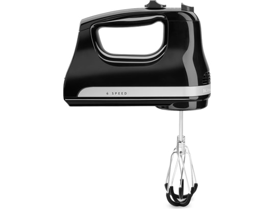 Batteur KITCHENAID 5KHM6118EOB Noir onyx Pas Cher - UBALDI.com