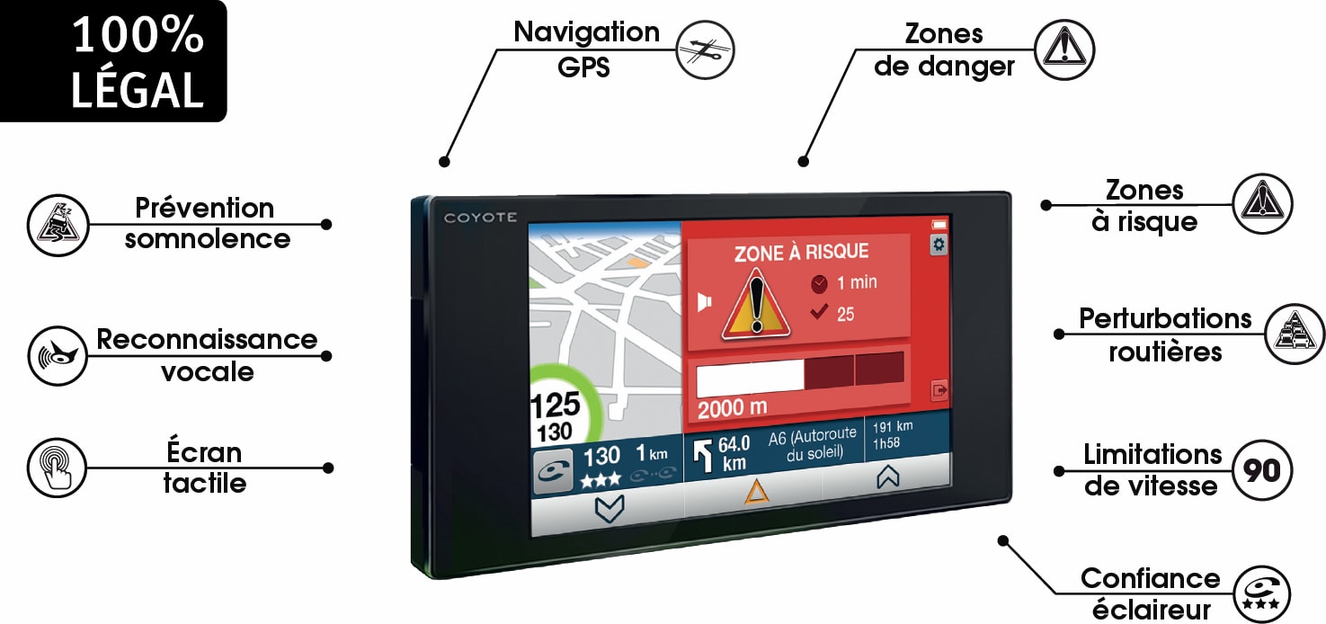 GPS Auto COYOTE COYOTE Nav Pas Cher | UBALDI.com