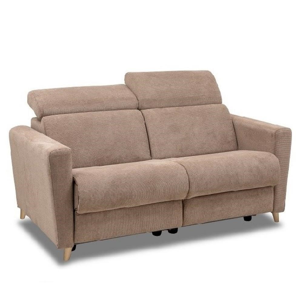 Canapé 2 places relax électrique wagram avec système zéro wall ITALIAN ...