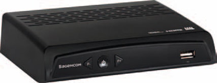 Décodeur terrestre TNT HD SAGEM DT84 HD Pas Cher - UBALDI.com