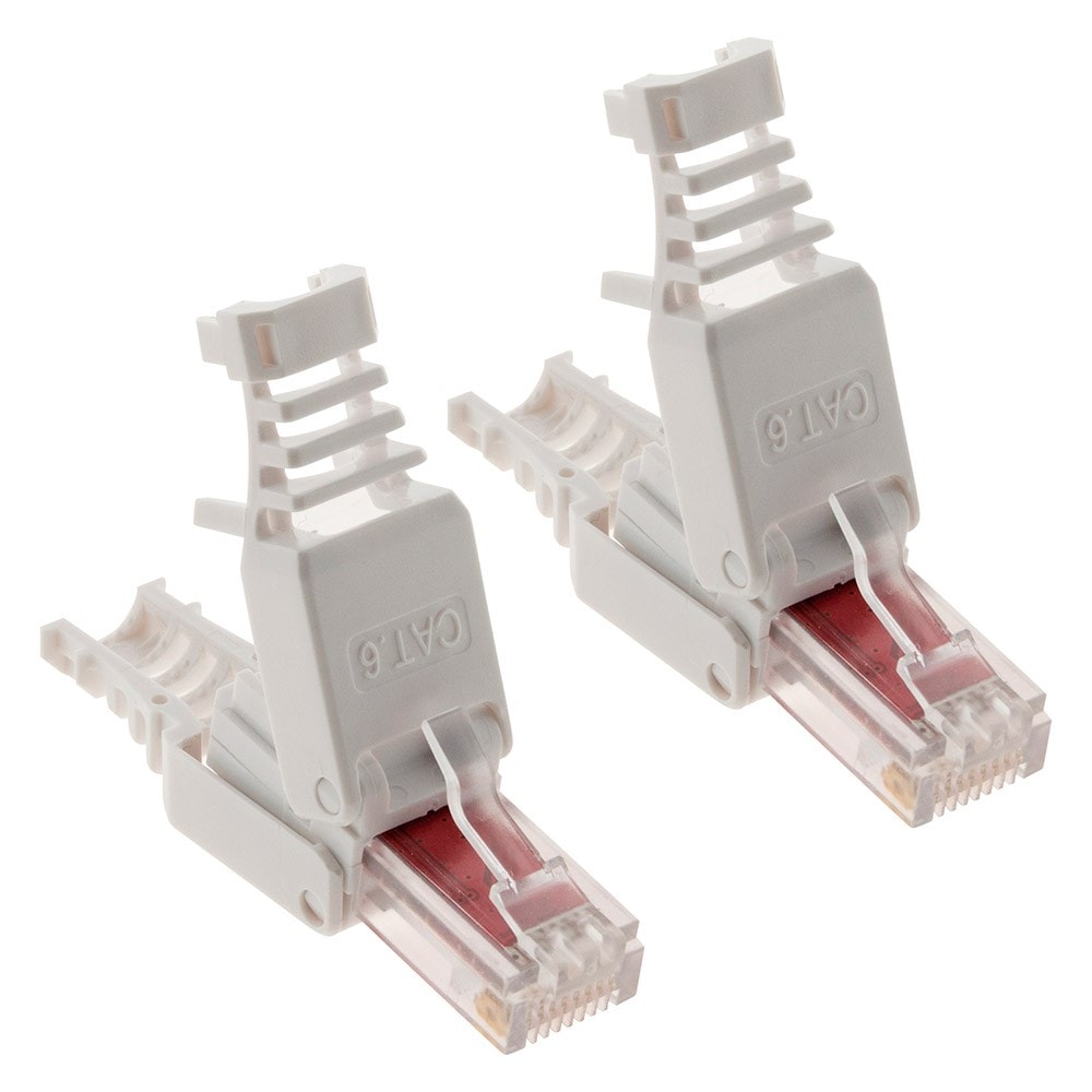 Lot de 10 fiches rj45 cat 6 sans outil - zenitech ZENITECH 001574