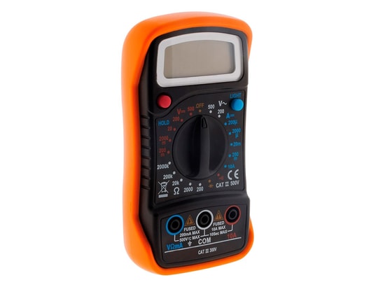 Multimètre digital 300v cat iii - zenitech ZENITECH 161067