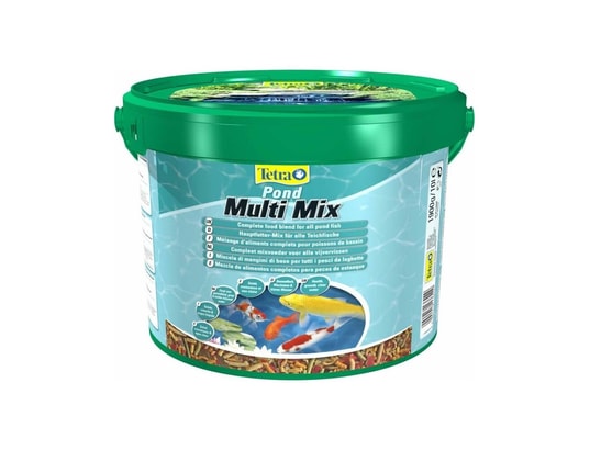 Aliments complets pour poissons de bassin multimix 10l TETRA