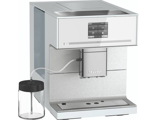 Expresso MIELE CM 7350 Blanc Brillant Pas Cher - UBALDI.com