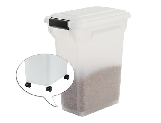 Iris ohyama, conteneur / boite à croquettes 20 l pour 7,5 kg hermétique ...