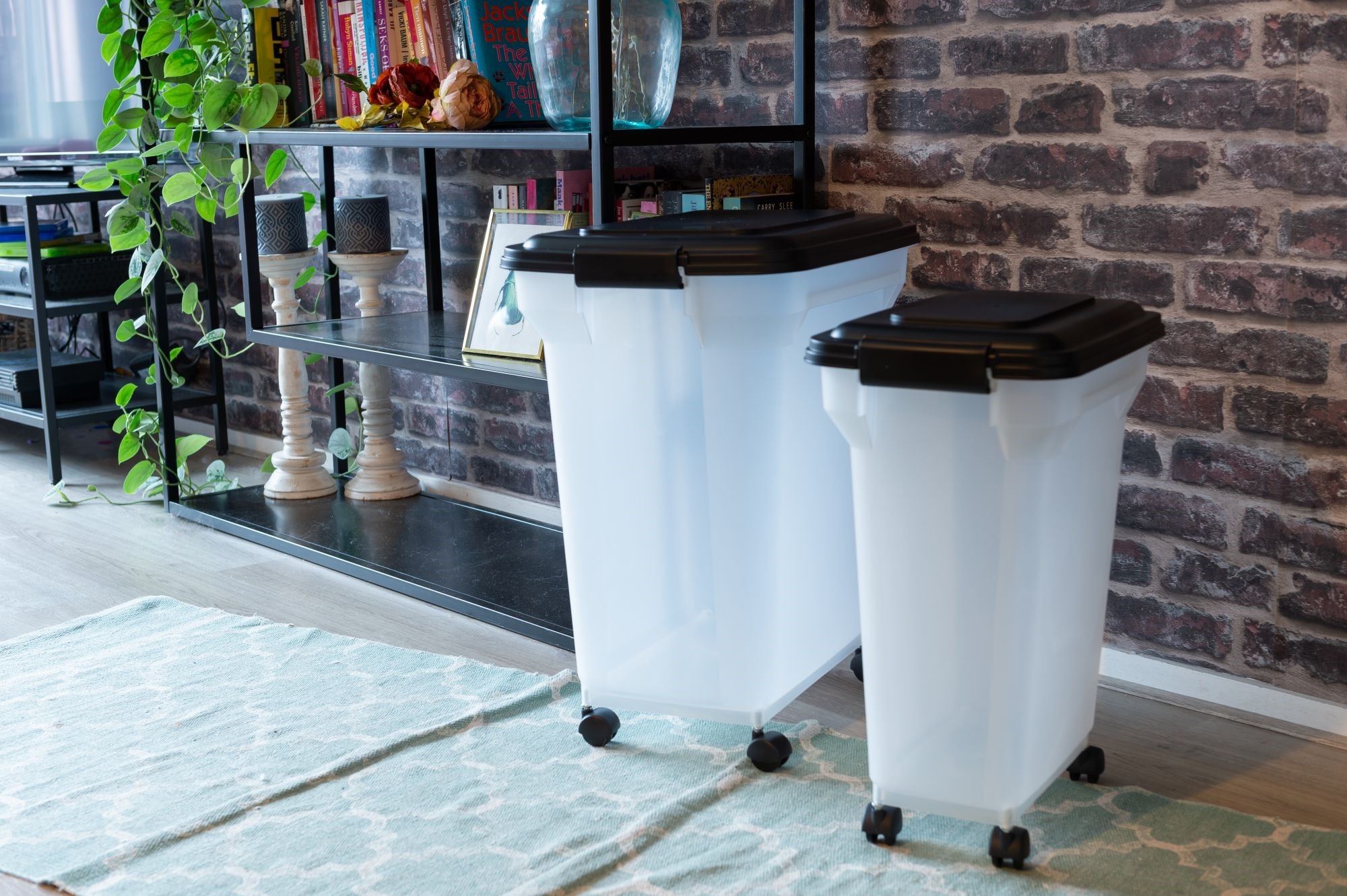 Iris ohyama, conteneur / boite à croquettes 45 l pour 15 kg hermétique ...