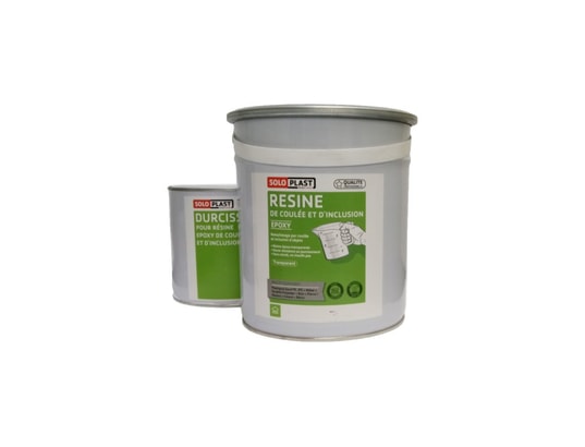Résine de coulée et d’inclusion époxy soloplast - 5kg SOLOPLAST