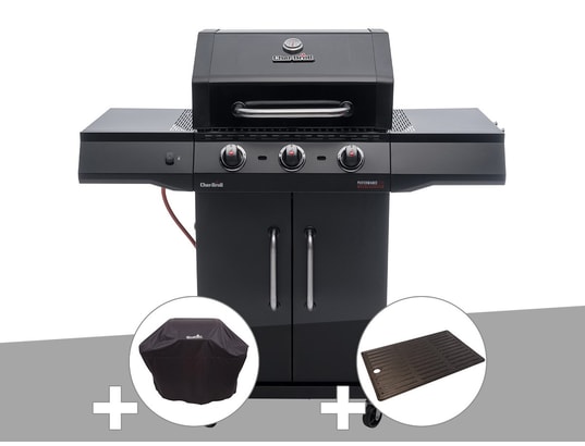 Barbecue à gaz char-broil performance core b3 + housse de protection ...