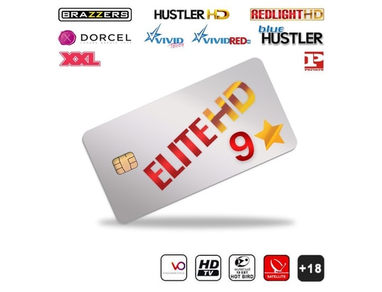 Carte elite hd 9 stars 12 mois tv adulte xxx abonnement international hotbird dorcel xxl brazzer ...