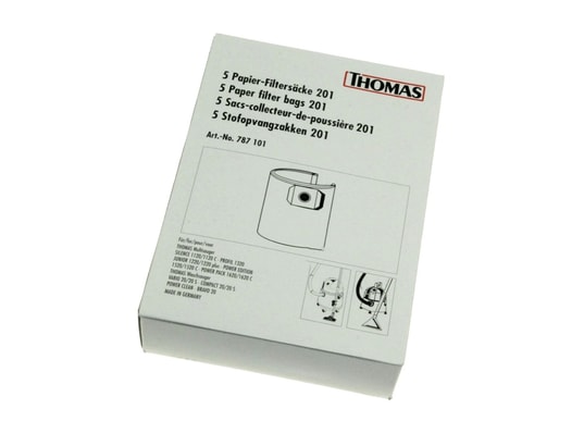 Thomas 787101 boite de 5 sacs à papier THOMAS Pas Cher - UBALDI.com