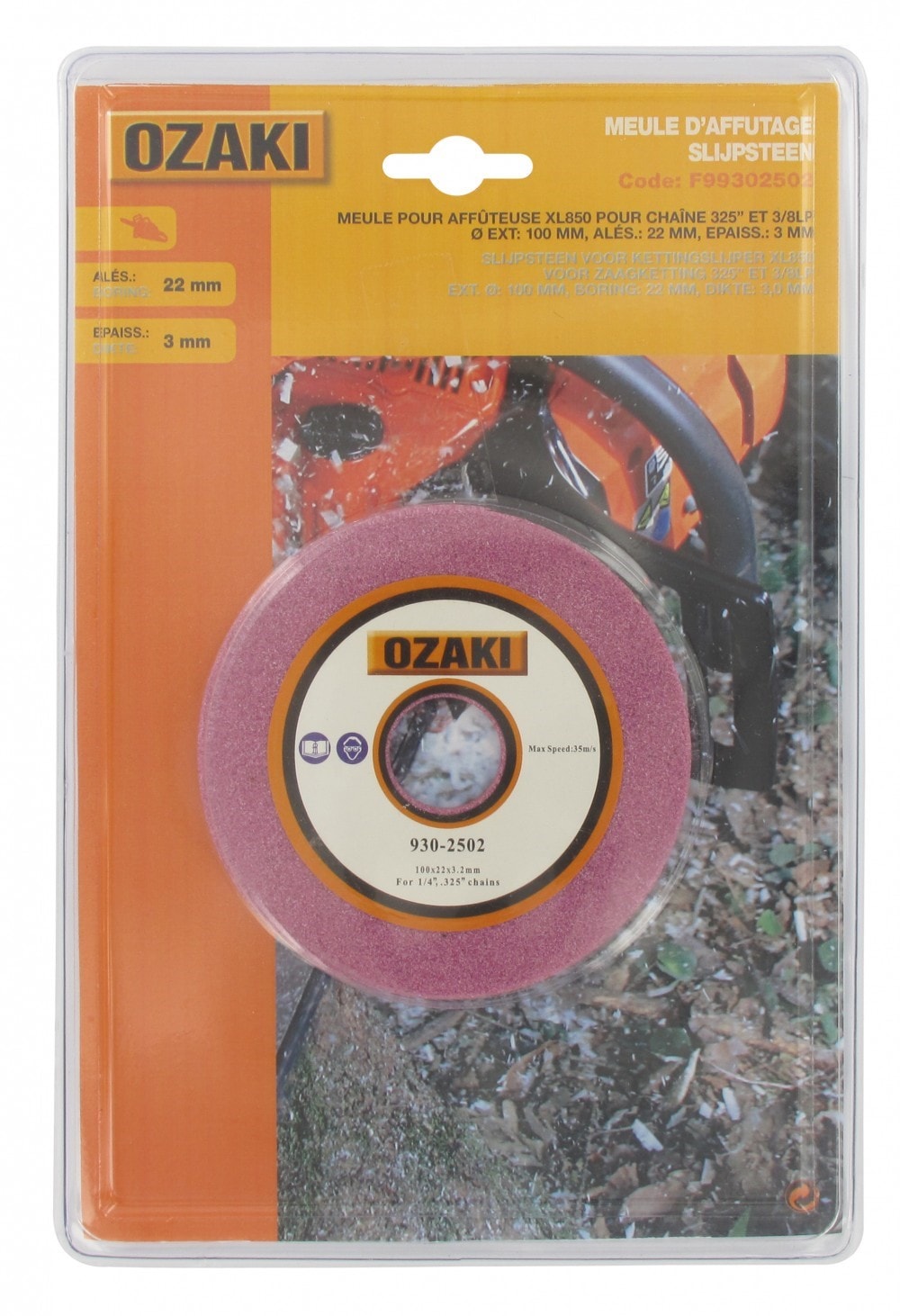 Meule d'affûtage pour affuteuse nick the grinder, mini jolly, easy ...