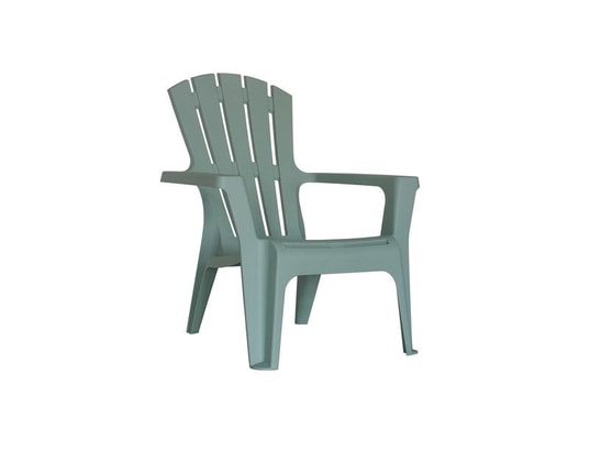 Fauteuil adirondack résine injectée vert laguna, 1 personnes CENTRALE ...
