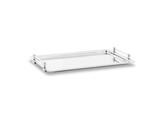 Plateau de service inox gn 1/1 acier inoxydable 530 x 325 x 40 mm 14 ...