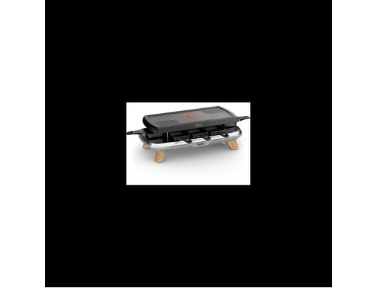 Raclette tefal gourmet 3en1 1350w gris re610d12 TEFAL Pas Cher - UBALDI.com