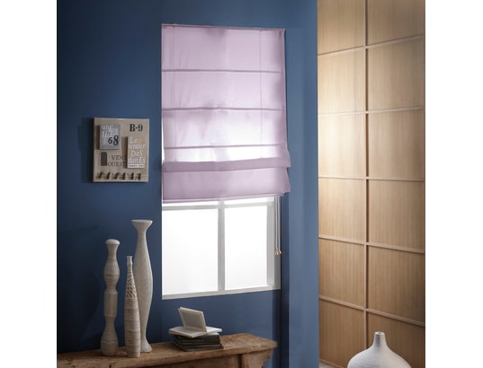 Store bateau voilage 100% polyester uni à visser BOAT MADECOSTORE