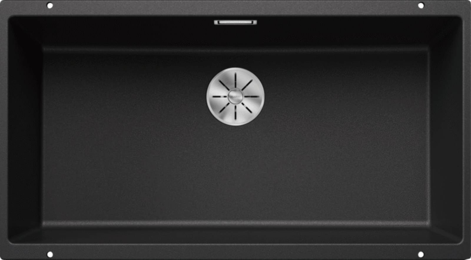 Evier sous plan BLANCO Sublime 800-U,523141, cuve à encaster sous plan ...