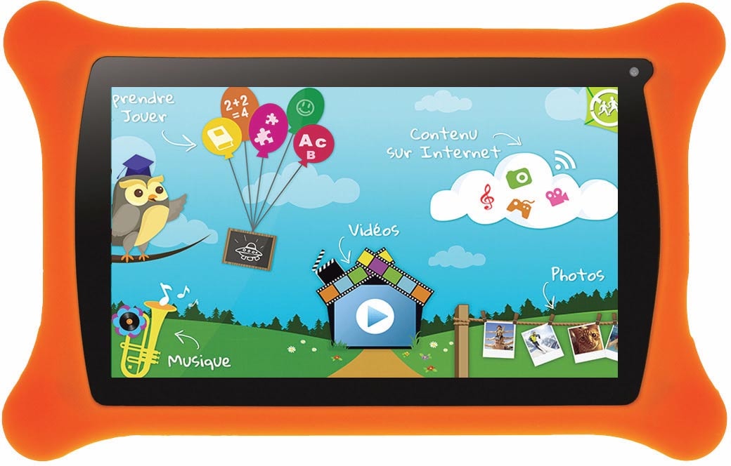 LOGICOM Logikids - 7'' 8 Go - Tablette tactile enfant Pas Cher
