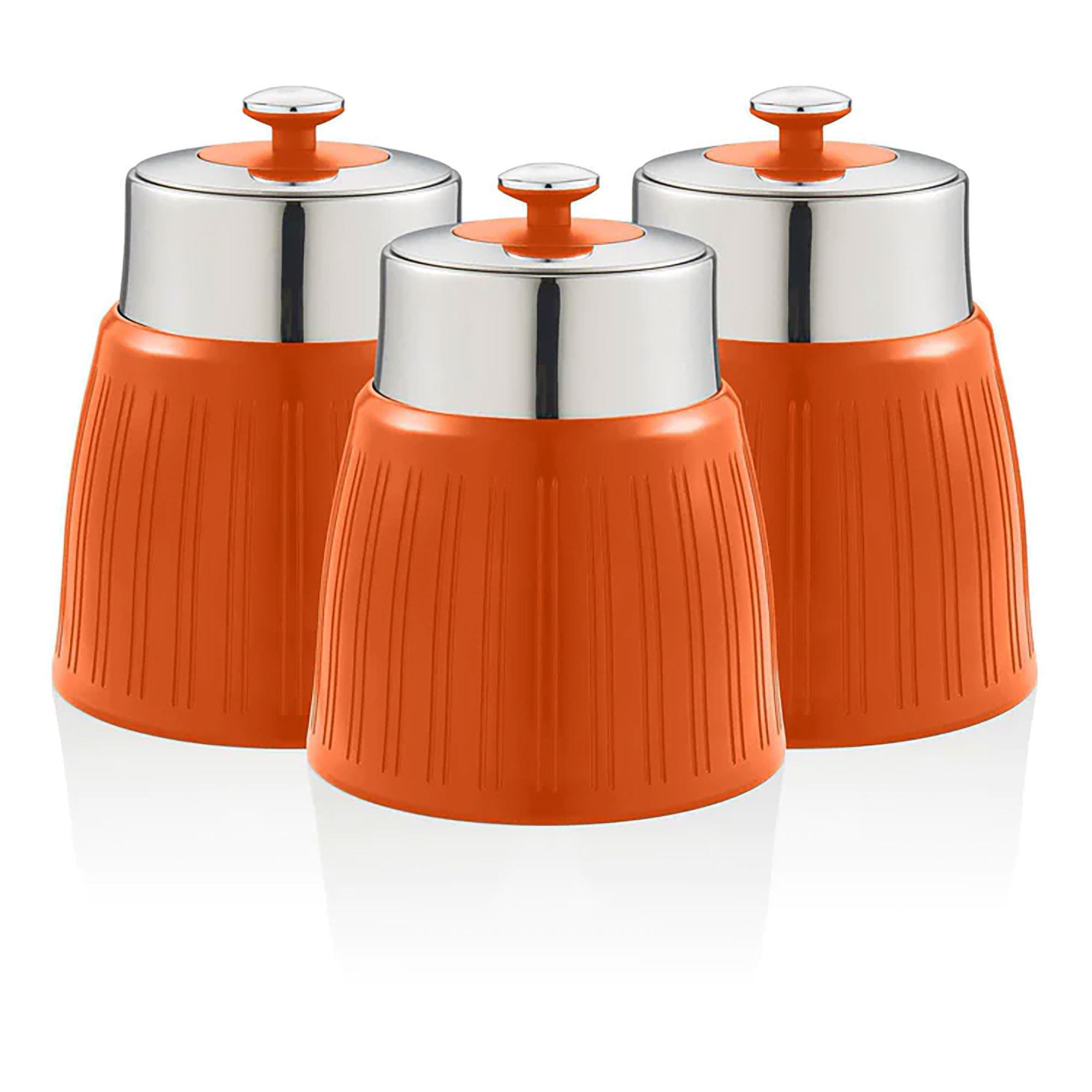 Swan swka1024on retro set 3 boîtes de rangement cuisine 1,2l ...
