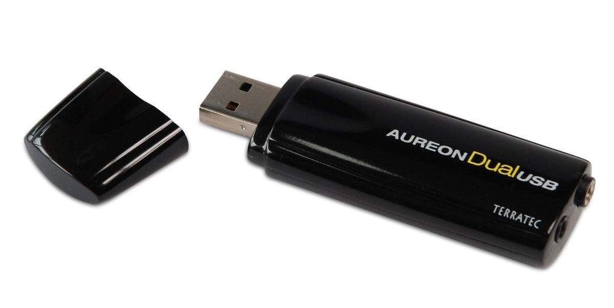 Carte son externe USB TERRATEC Aureon Dual USB sortie optique TERRATEC ...