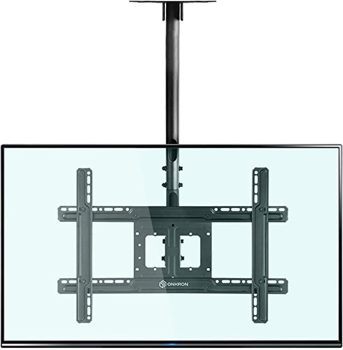 Onkron n1l blk support tv de plafond pour des écrans de 32 à 80 pouces ...
