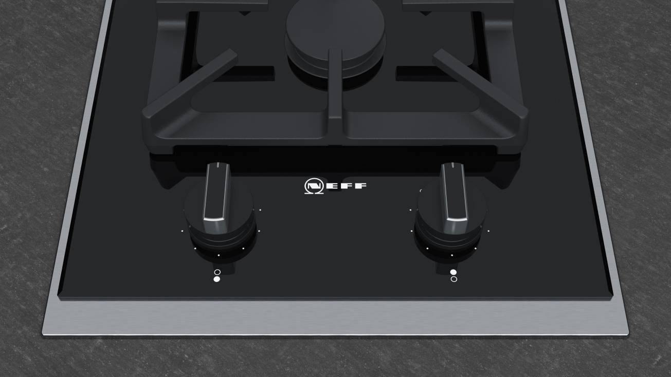 Domino gaz NEFF N23TS29N0 N90 FlameSelect foyer en fonte Pas Cher ...