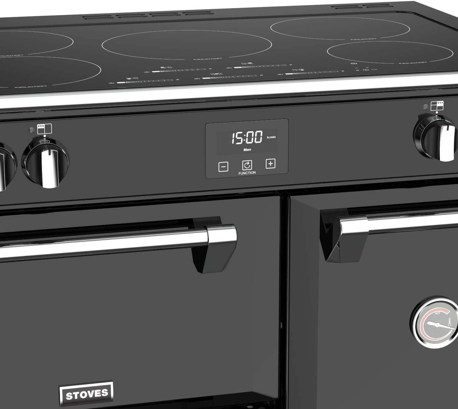 Piano de cuisson STOVES PRICHDX90EIBL Pas Cher - UBALDI.com