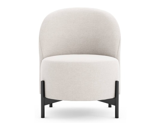 Fauteuil tissu SAMOA Fauteuil EBE Beige Pas Cher - UBALDI.com