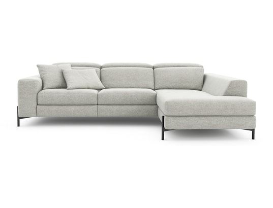 Canapé tissu SAMOA SPACE FLY Angle Droit 1 Relax electrique Vert Eau ...